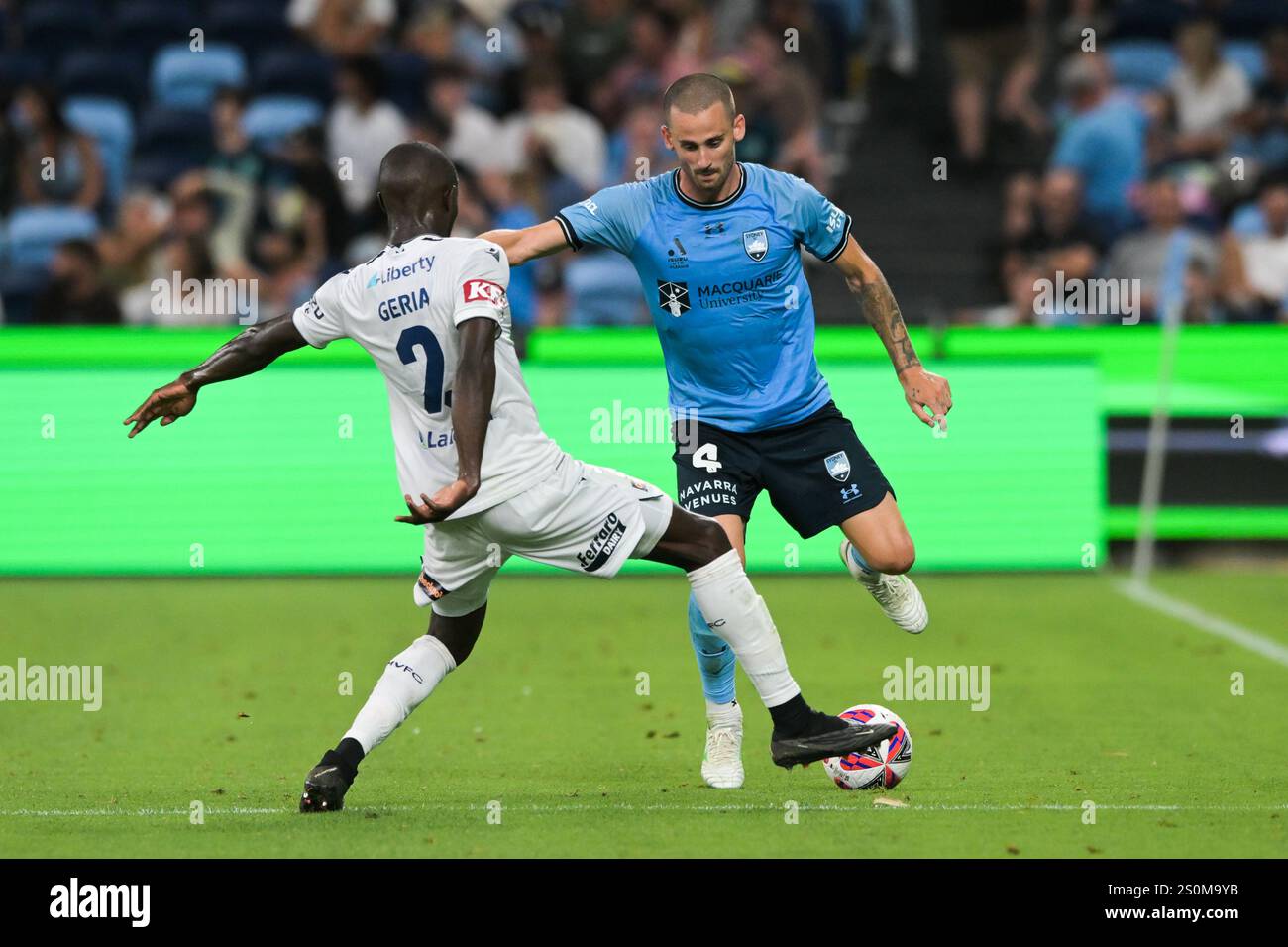 Paddington, Australia. 28th Dec, 2024. Jason Kato Geria (L) of ...