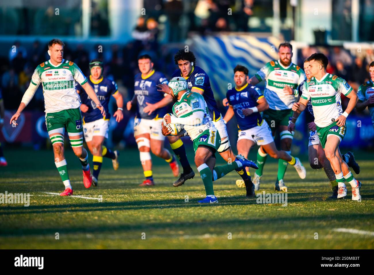 Parma, Italy. 28th Dec, 2024. Rhyno Smith ( Benetton Rugby ) during ...