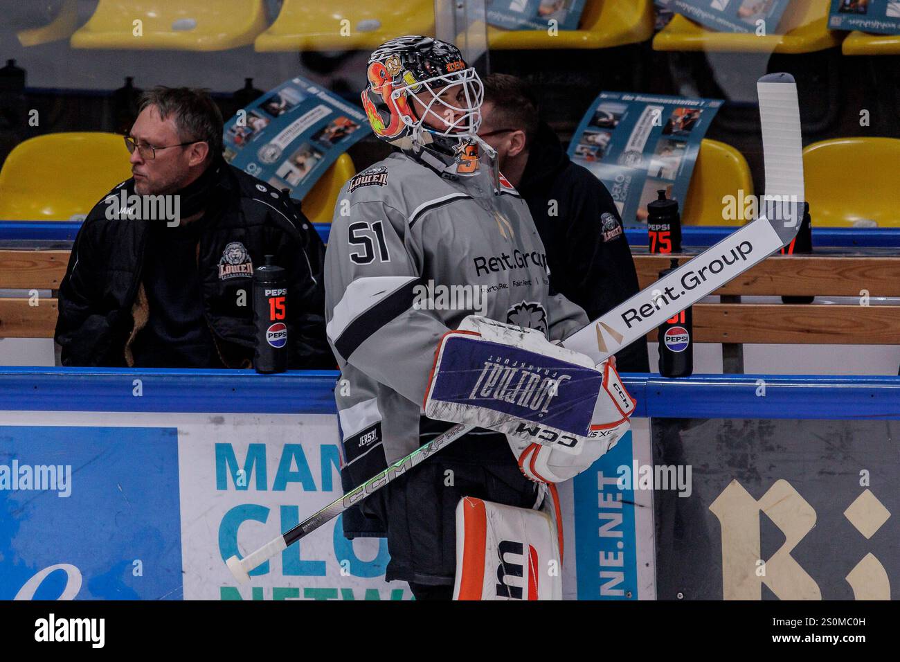 Frankfurt, Deutschland. 28th Dec, 2024. Cody Brenner (L?wen Frankfurt ...