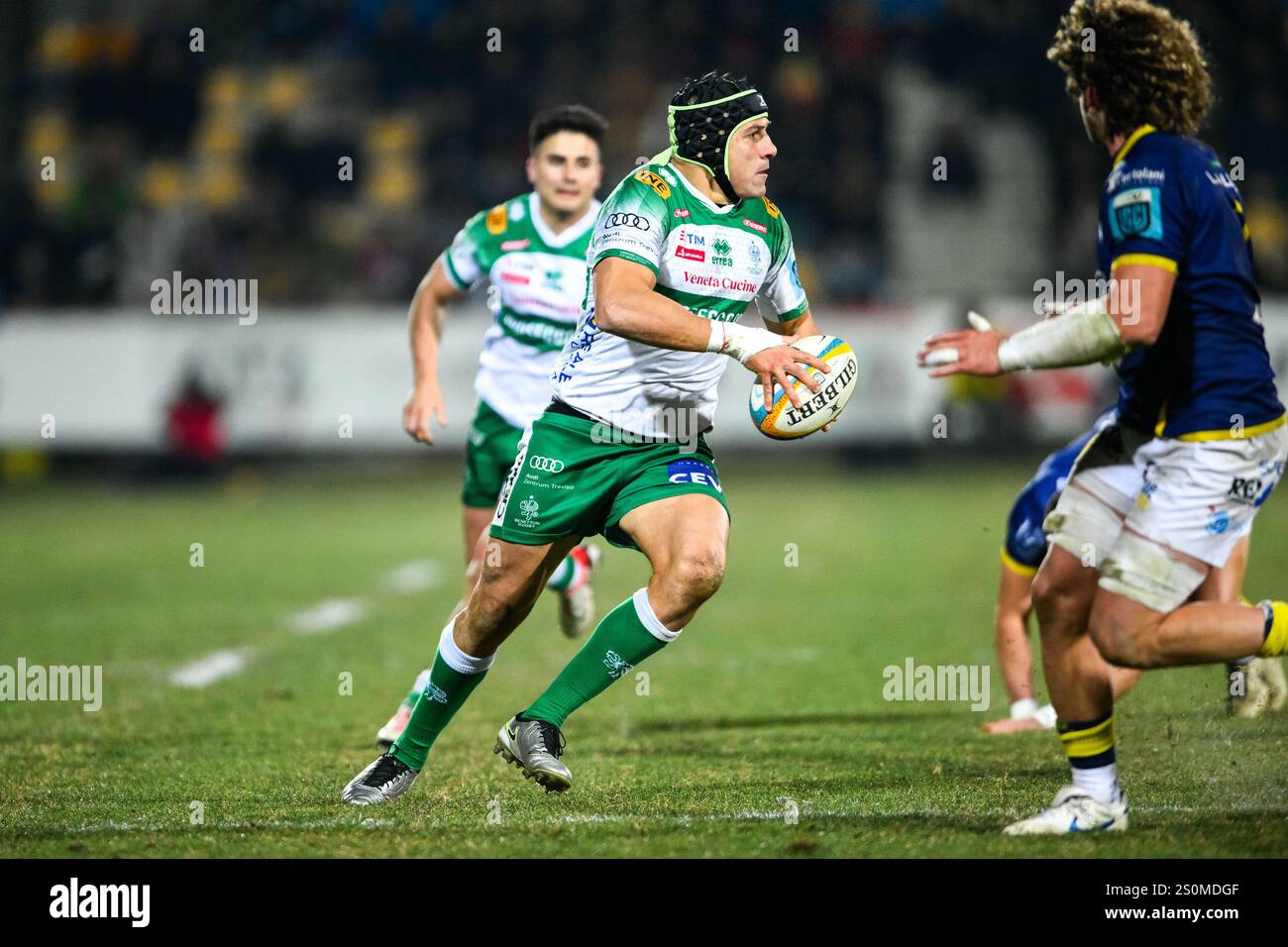 Parma, Italy. 28th Dec, 2024. Juan Ignacio Brex ( Benetton Rugby ...