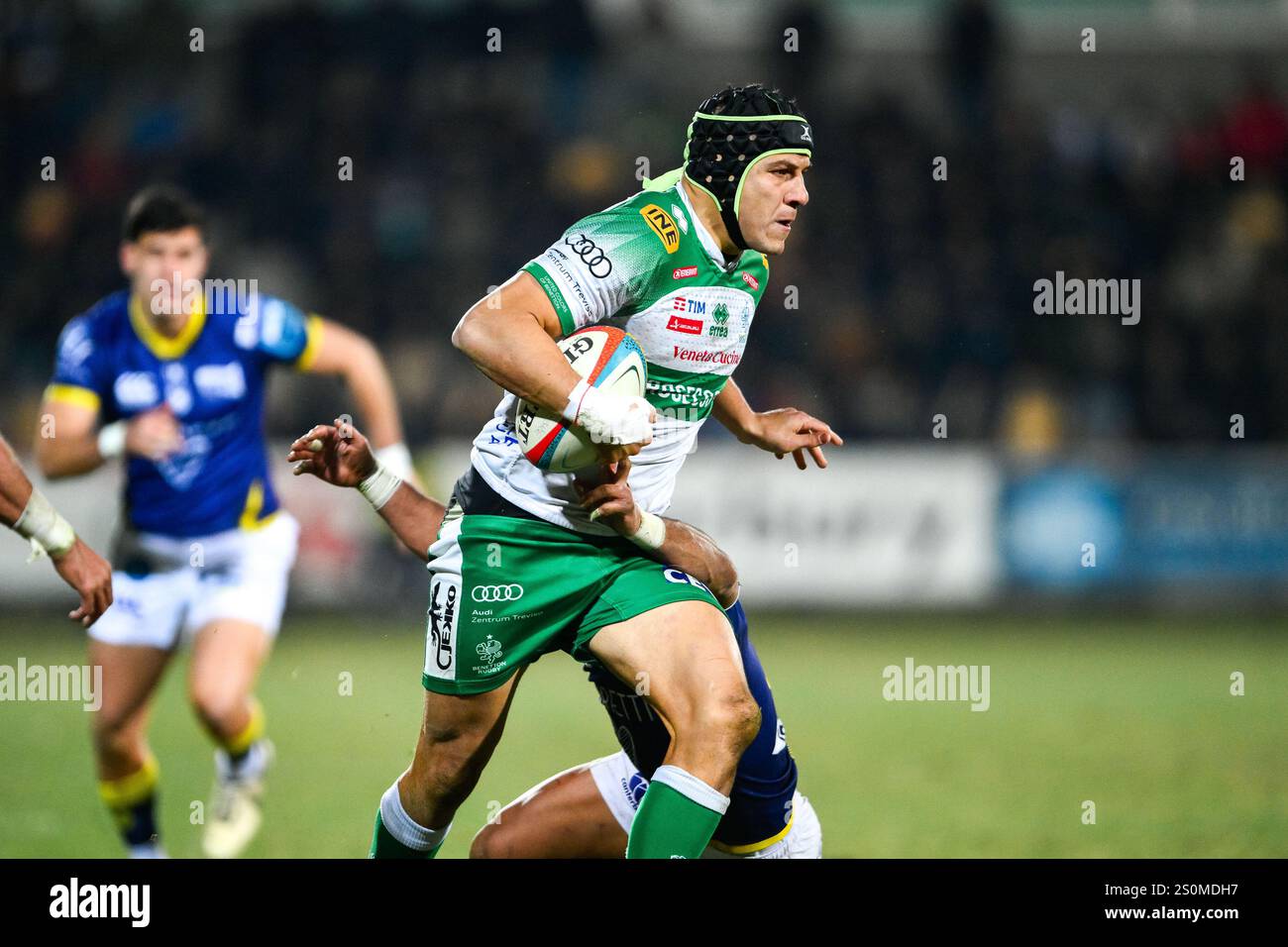 Parma, Italy. 28th Dec, 2024. Juan Ignacio Brex ( Benetton Rugby ...