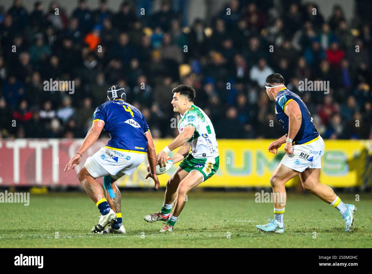 Parma, Italy. 28th Dec, 2024. Tomas Albornoz ( Benetton Rugby ) during ...