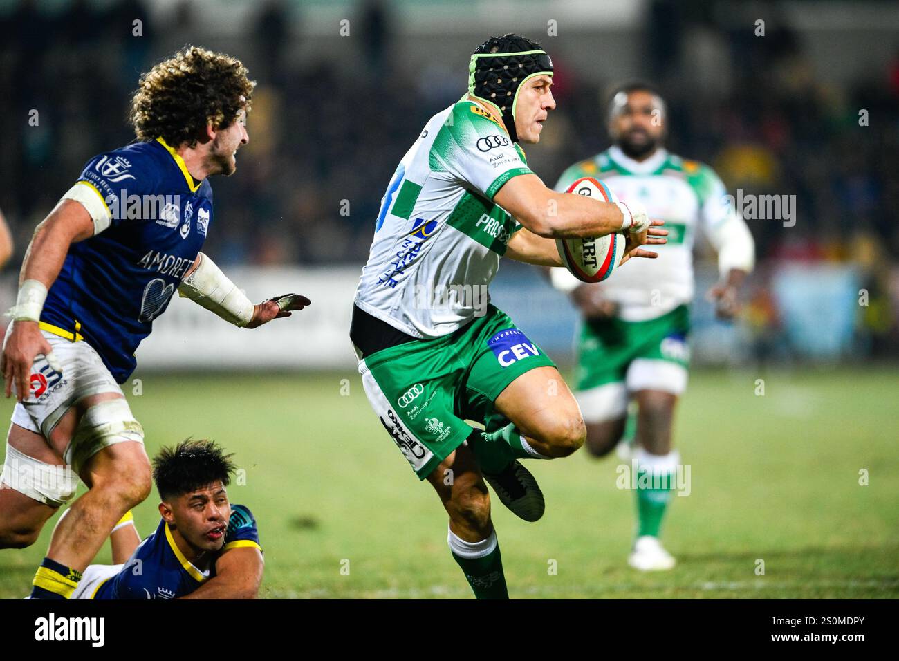 Juan Ignacio Brex ( Benetton Rugby ) during Zebre Parma vs Benetton Rugby, United Rugby ...
