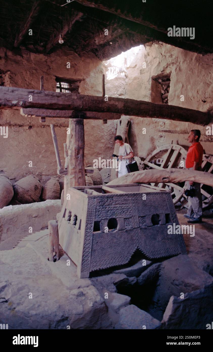 Old flour mill, Monastery of Saint Anthony, Eastern Desert, Egypt ...