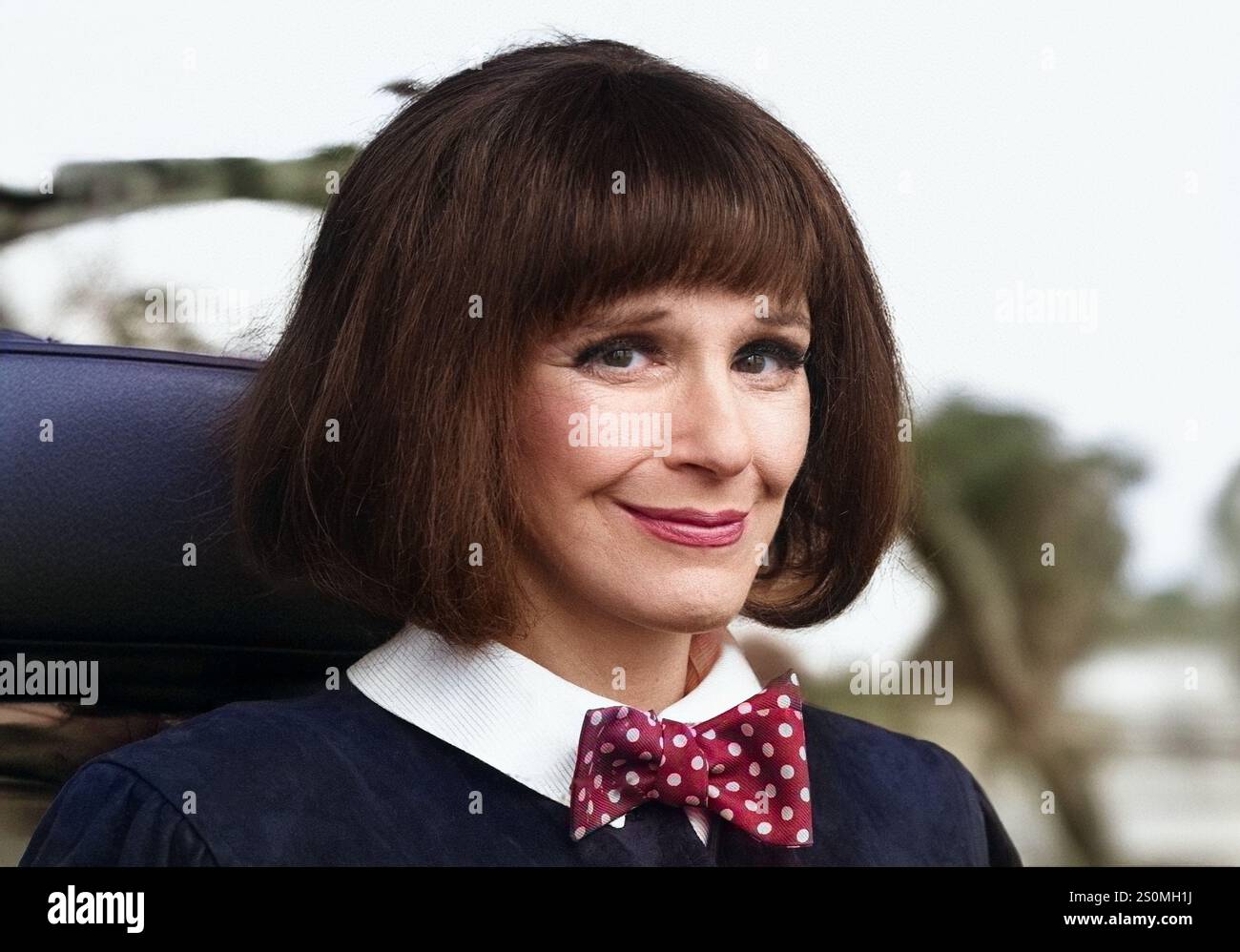 Actress Fenella Fielding 1984 Picture by David Bagnall Stock Photo - Alamy