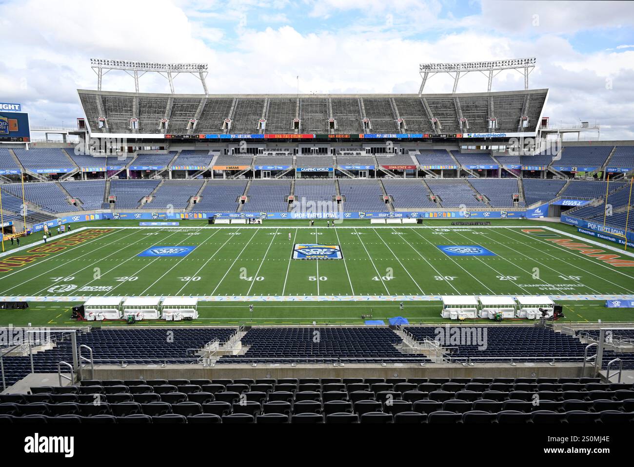 The Citrus Bowl football stadium is viewed before the Pop Tarts Bowl ...