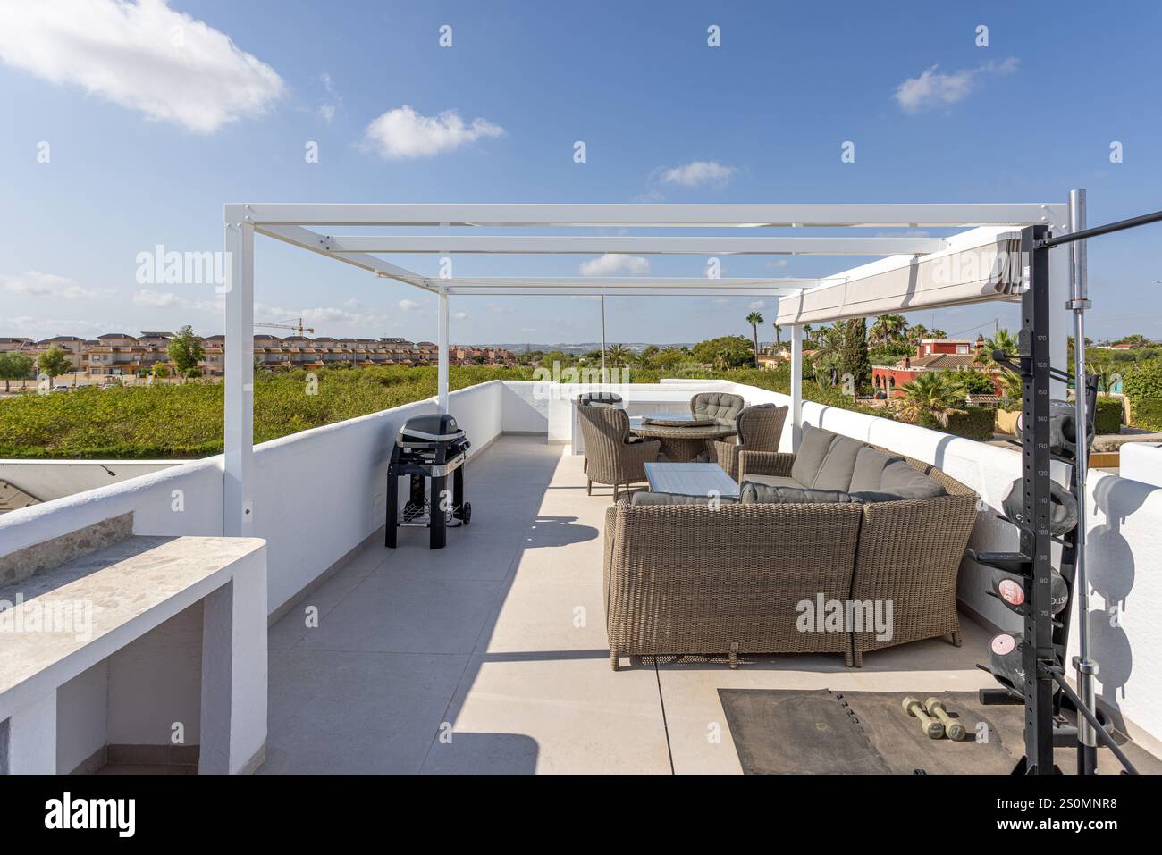 Beautiful view open air grill hi-res stock photography and images - Alamy
