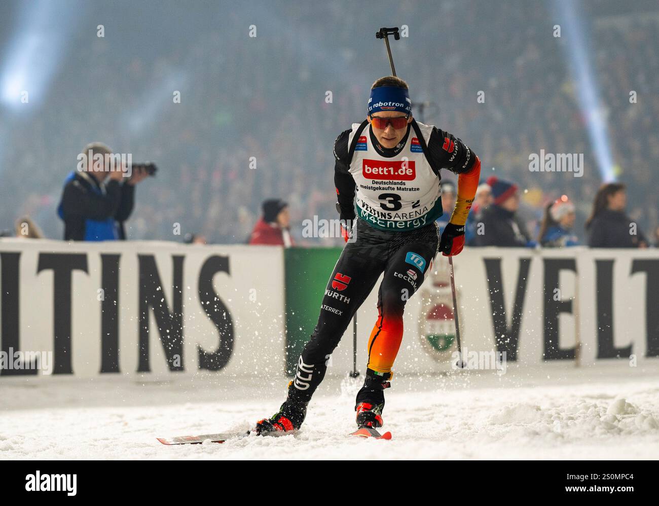 Justus Strelow (Team Germany) 28.12.2024 Biathlon World Team Challenge ...