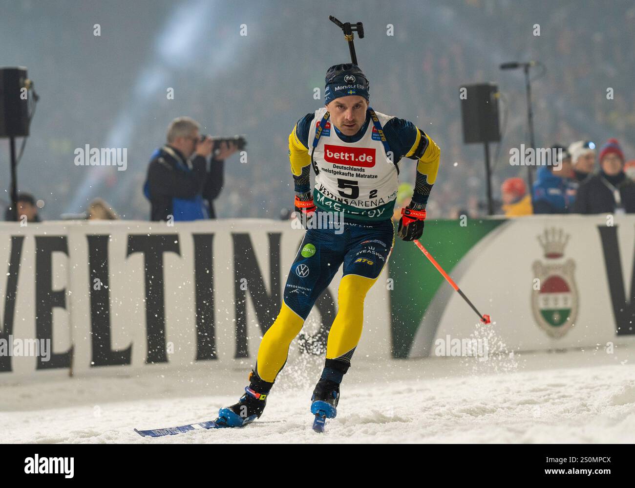 Gelsenkirchen, Deutschland. 28th Dec, 2024. Jesper Nelin (Team Sweden ...