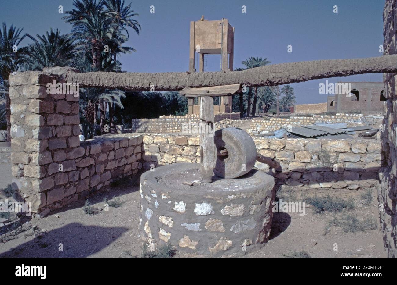 Old oil mill, Monastery of St Anthony, Monastery of St Anthony, Arabian ...
