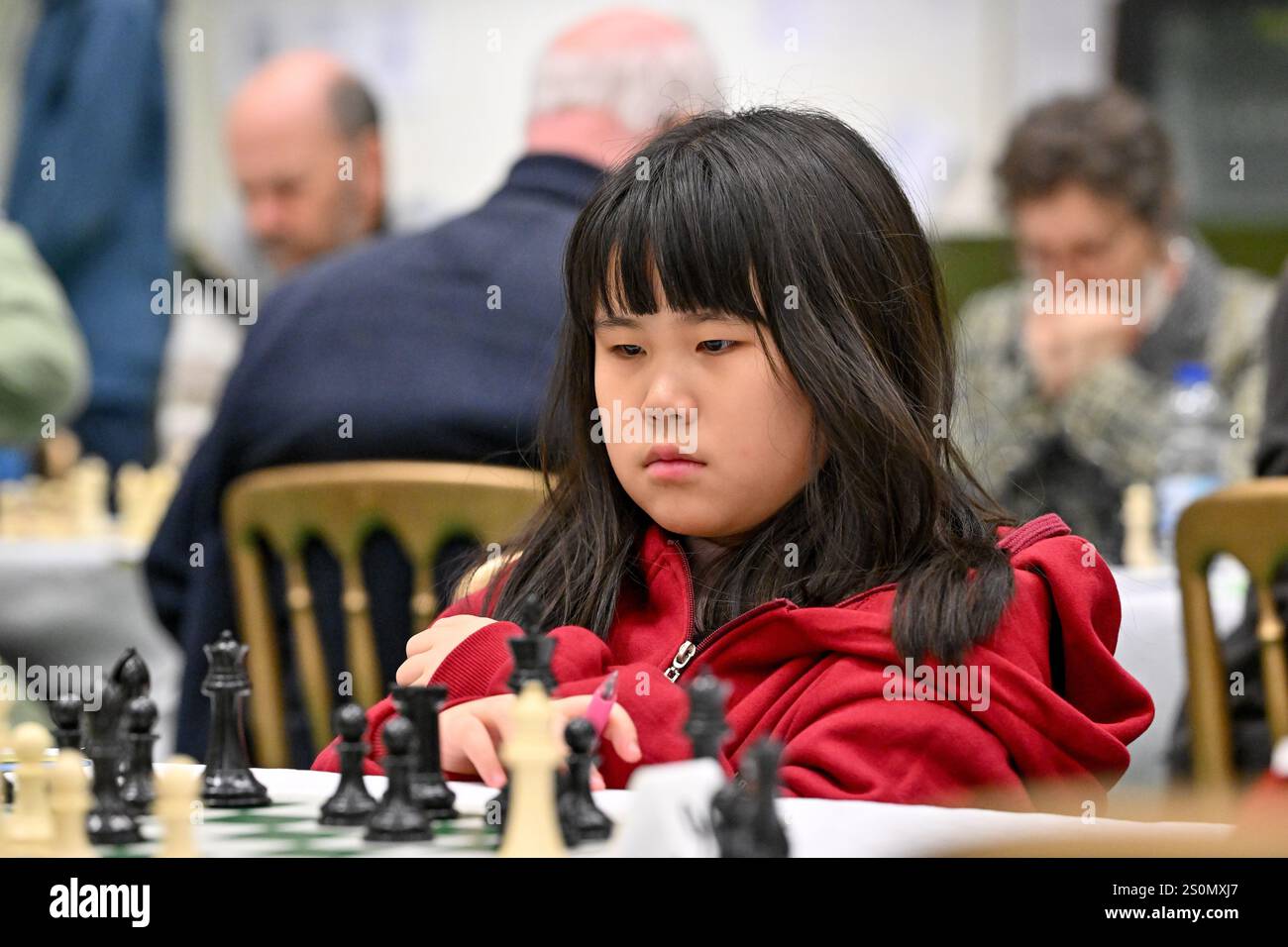 Hastings, UK, 28 December 2024. Daeun Woo KOR during the 98th Caplin ...