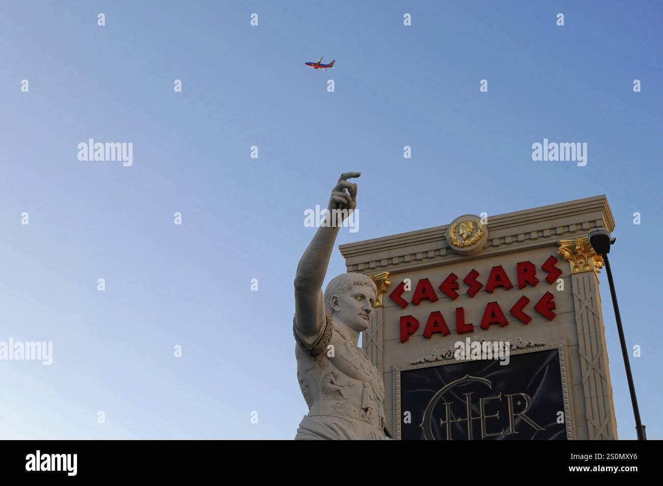 Las Vegas, Nevada, USA, North America, Statue in front of Caesars ...