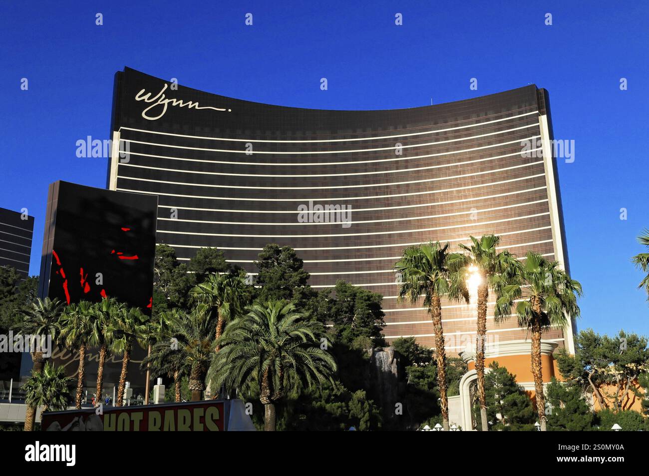 Las Vegas, Nevada, USA, North America, Hotel building with modern ...