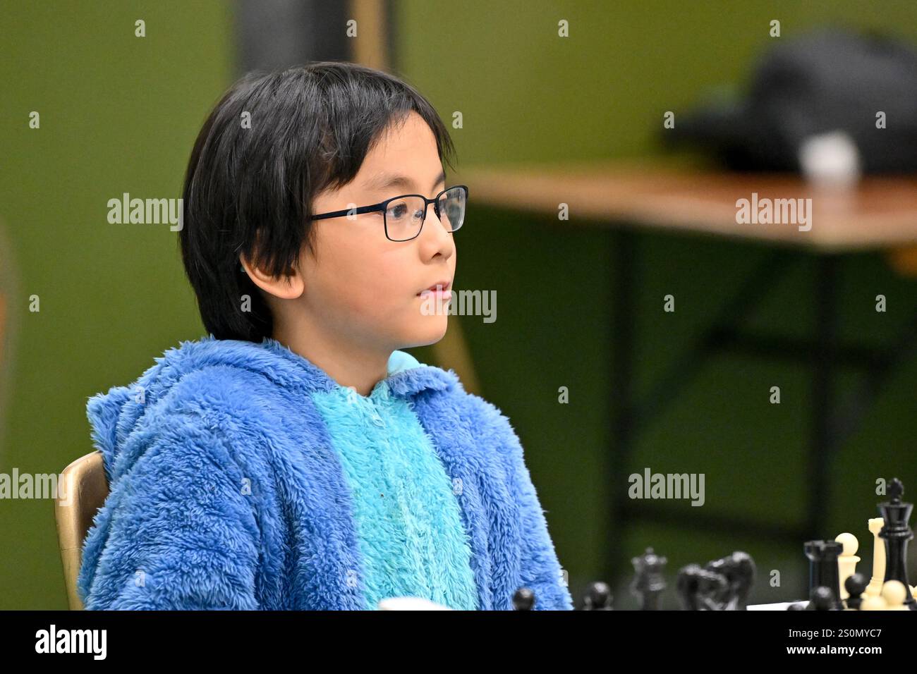 Hastings, UK. 28th Dec, 2024. Seungha Hwang KOR during the 98th Caplin ...