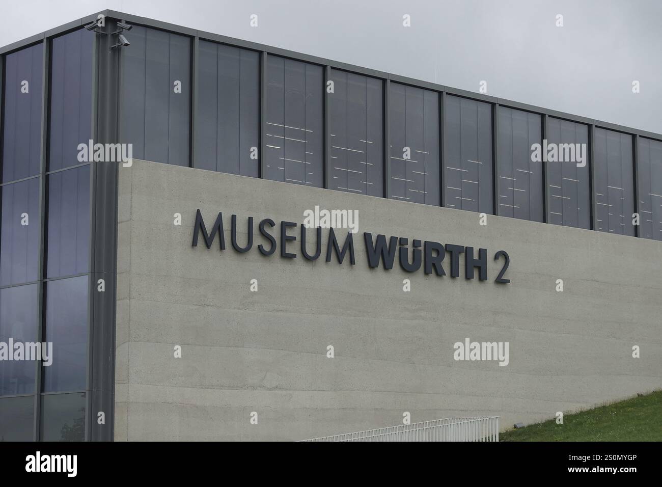 Wuerth Museum 2, Modern facade of Museum Wuerth 2, minimalist design in ...