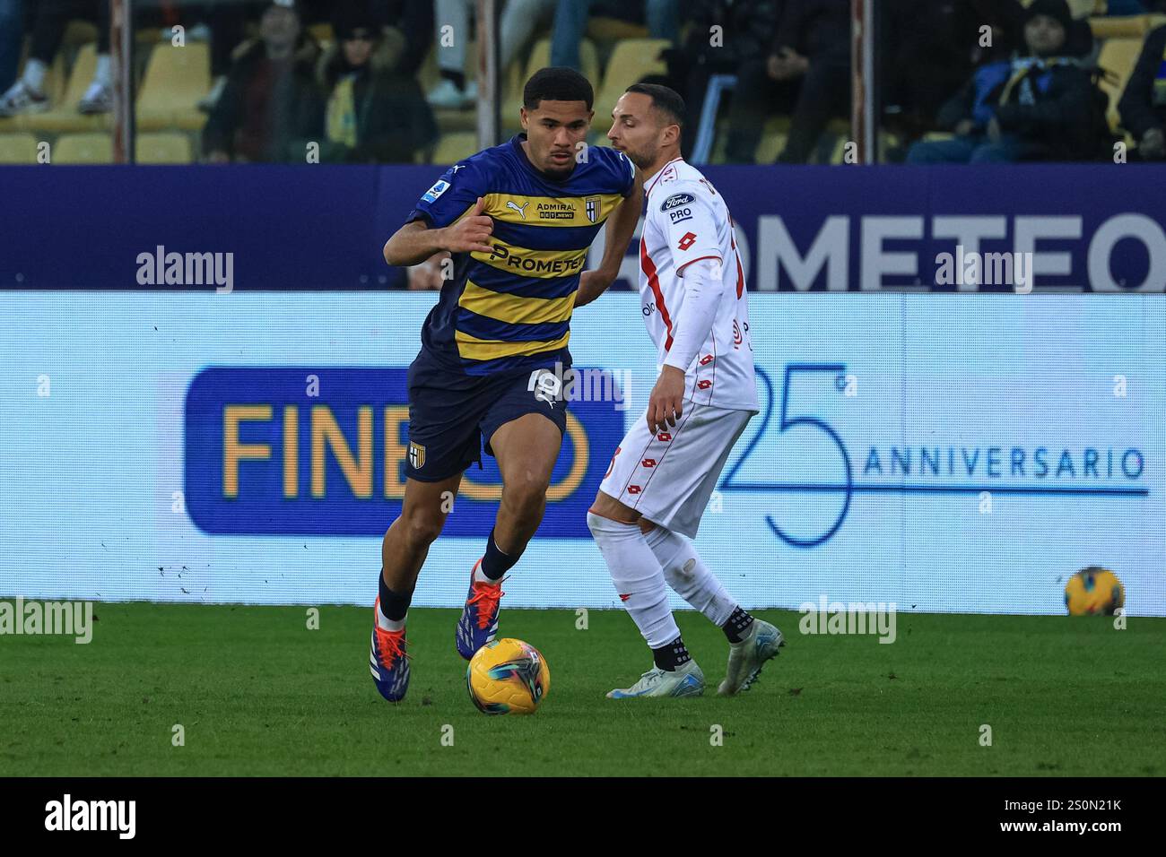 Parma, Italy. 28th Dec, 2024. Simon Sohm (Parma Calcio) in action ...