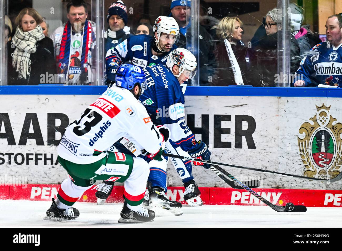 Hubert Labrie (Iserlohn Roosters, #16) Sven Ziegler (Iserlohn Roosters ...