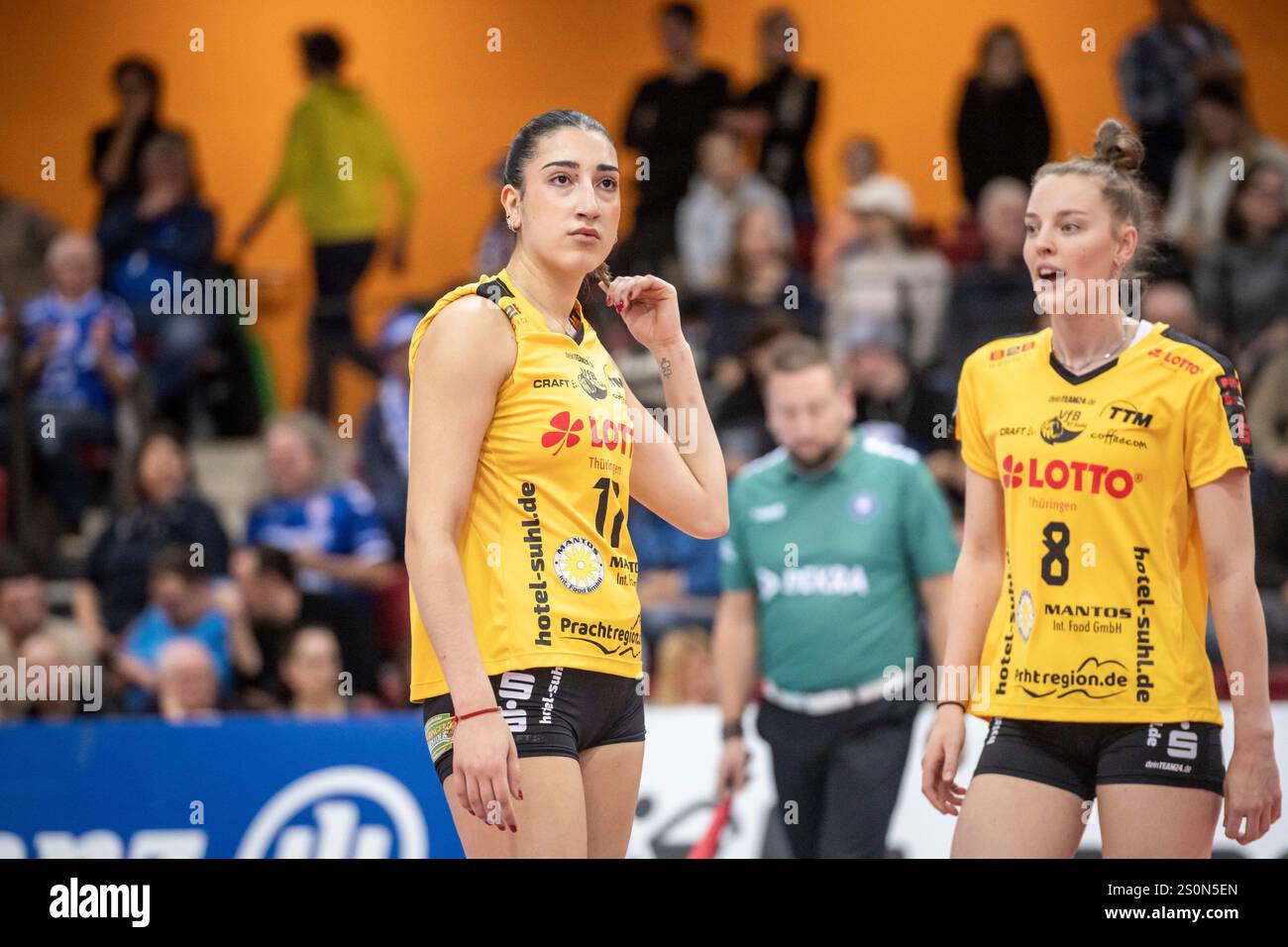 Stuttgart, Deutschland. 28th Dec, 2024. Julia De Paula Viana (VfB Suhl ...