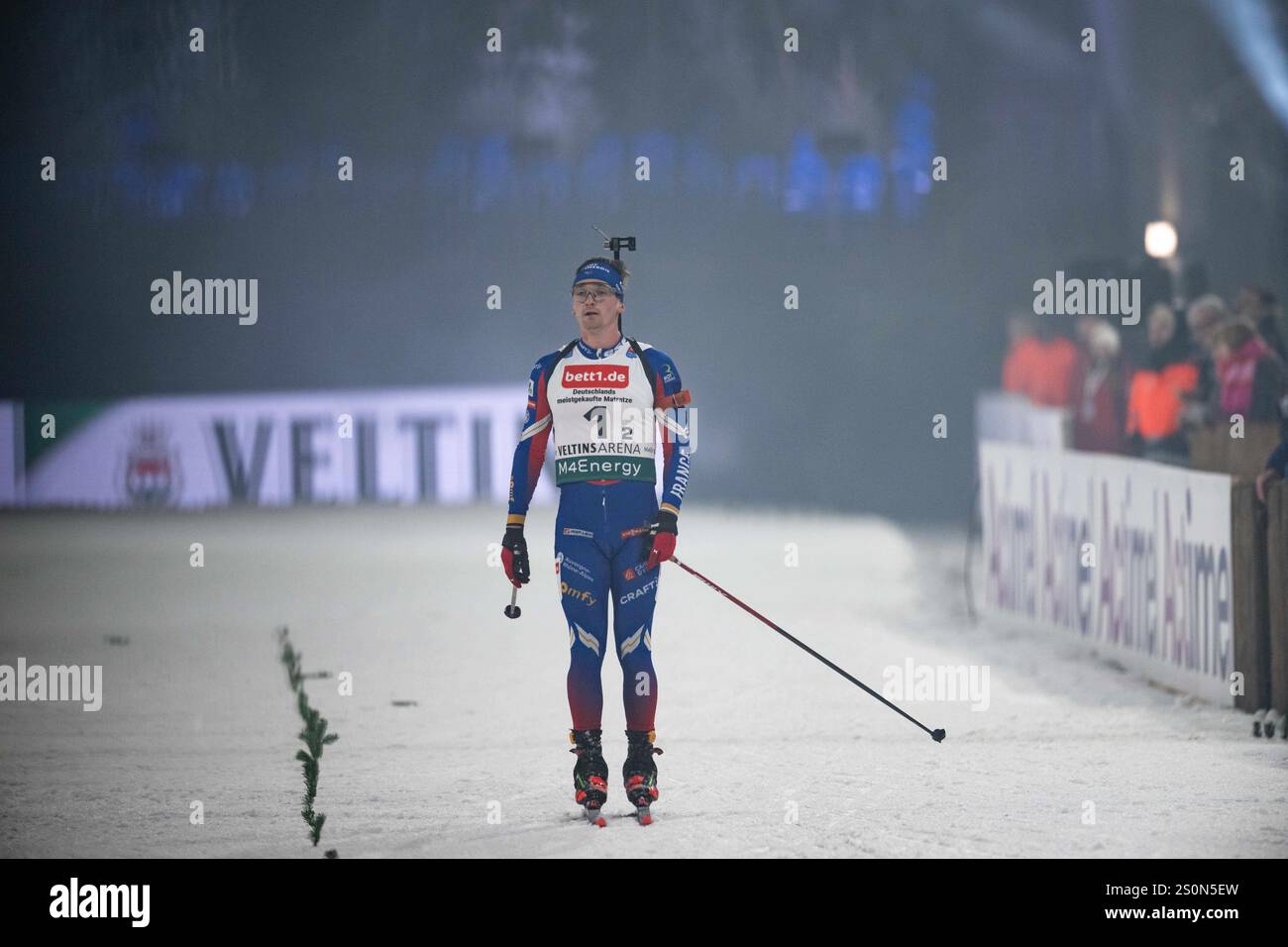 Gelsenkirchen, Germany. 28th Dec, 2024. Winter sports: Biathlon, World ...