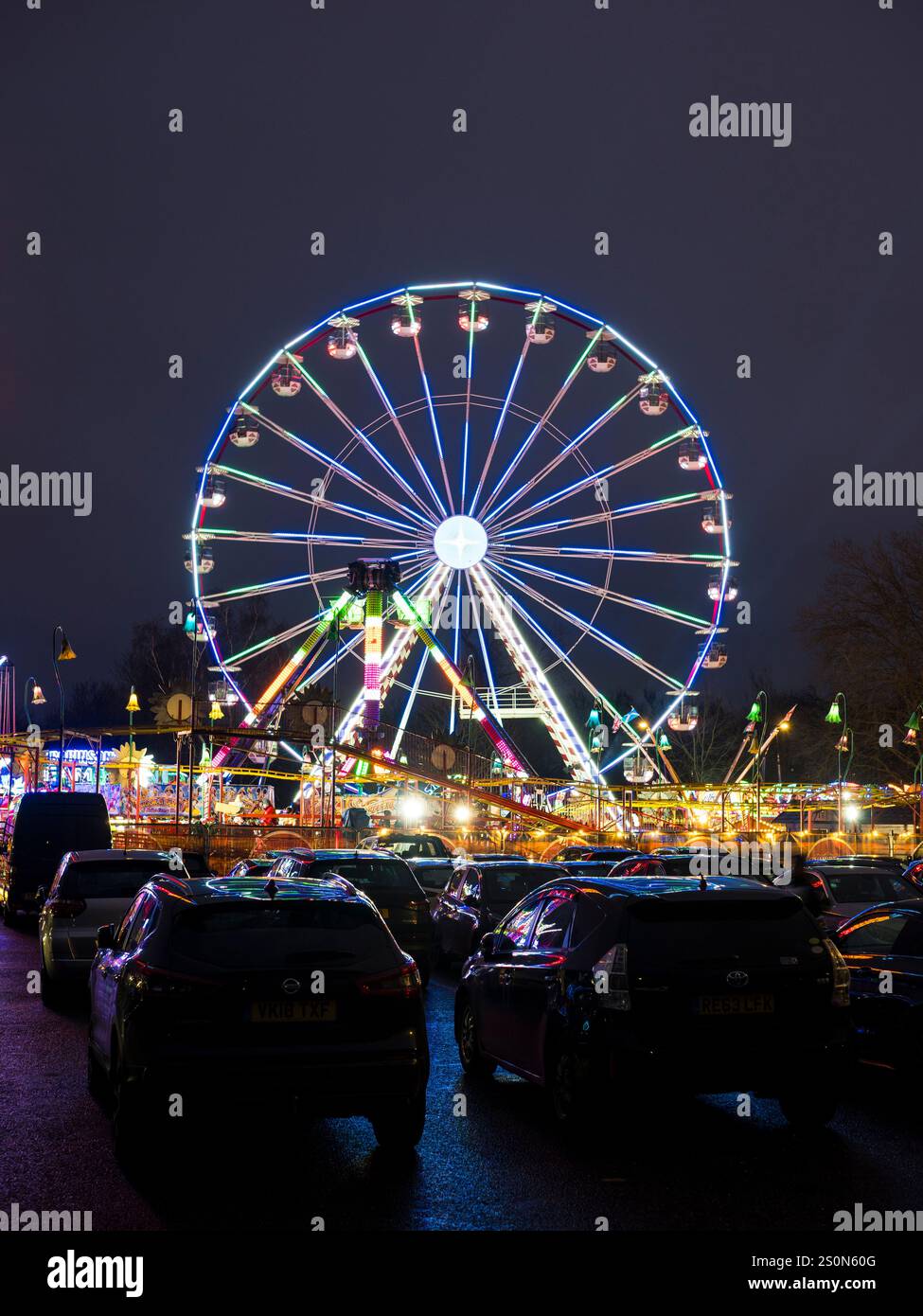Ferris wheel, Reading Winter Wonderland, Funfair, Caversham, Reading ...