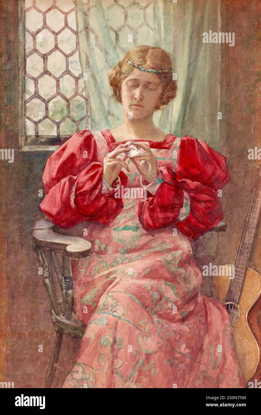 Henry Meynell Rheam - The Crystal Stock Photo - Alamy