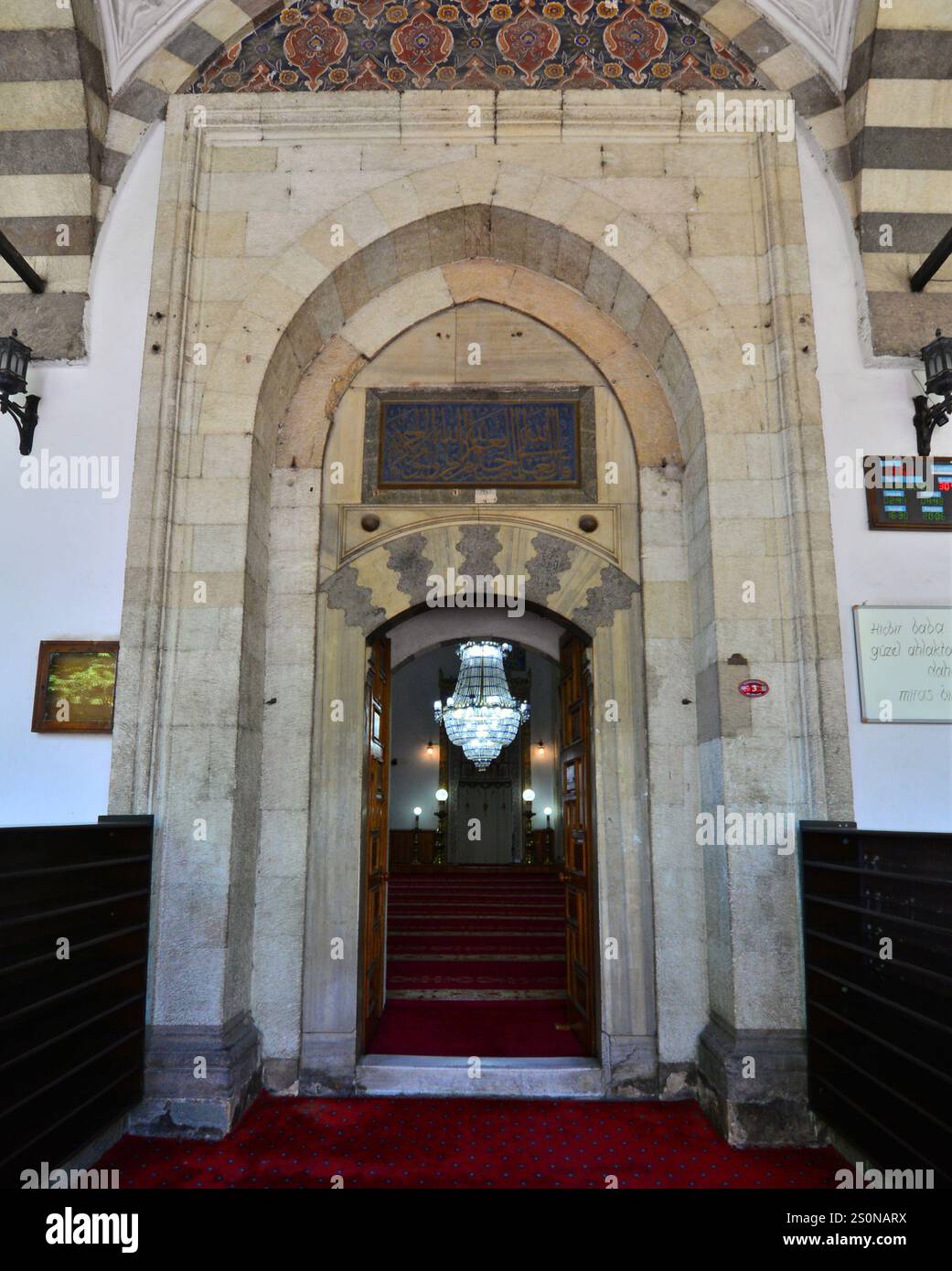 The Historical Gulbahar Hatun Mosque and Tomb in Trabzon, Turkey, was ...