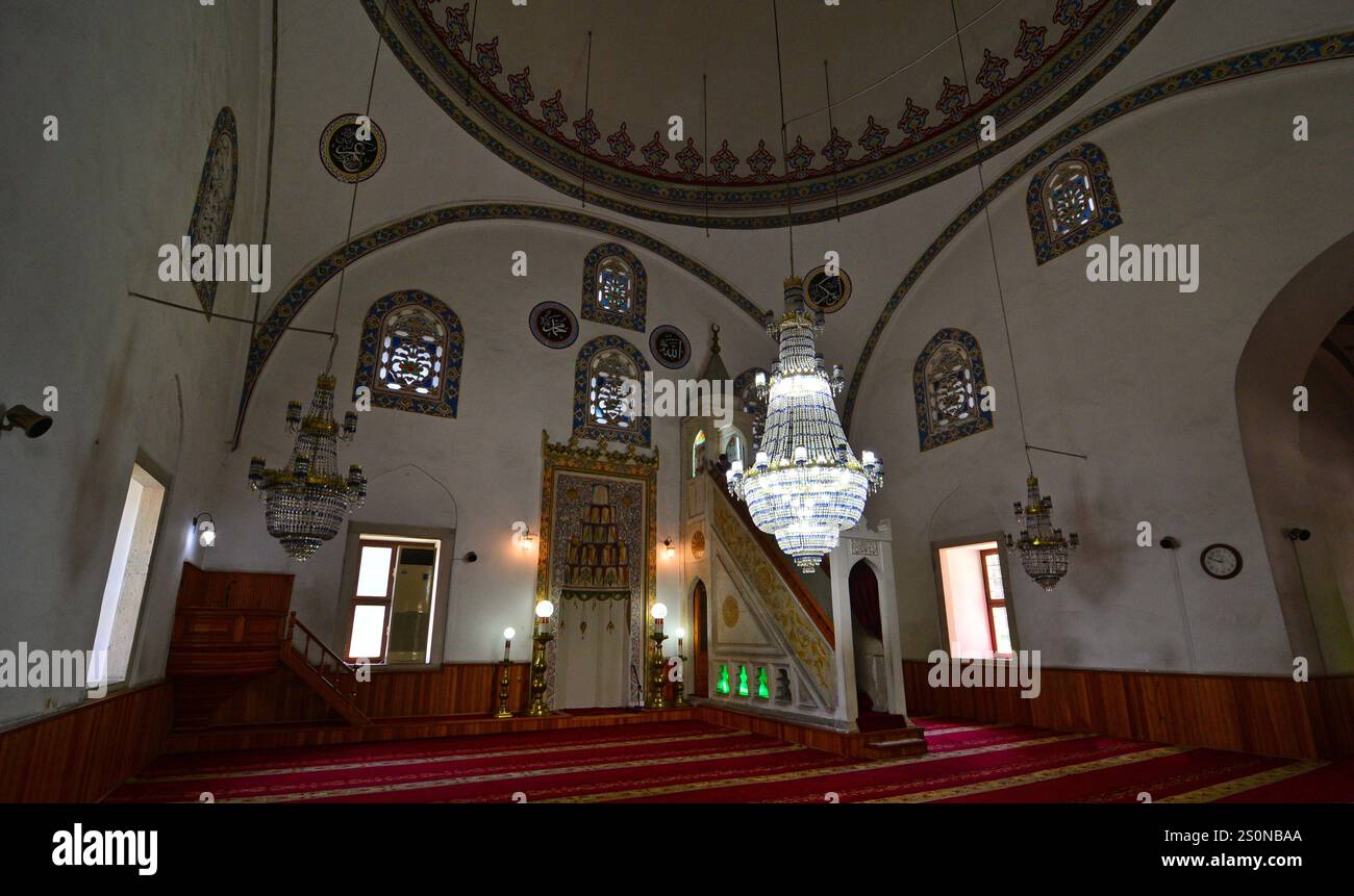 The Historical Gulbahar Hatun Mosque and Tomb in Trabzon, Turkey, was ...