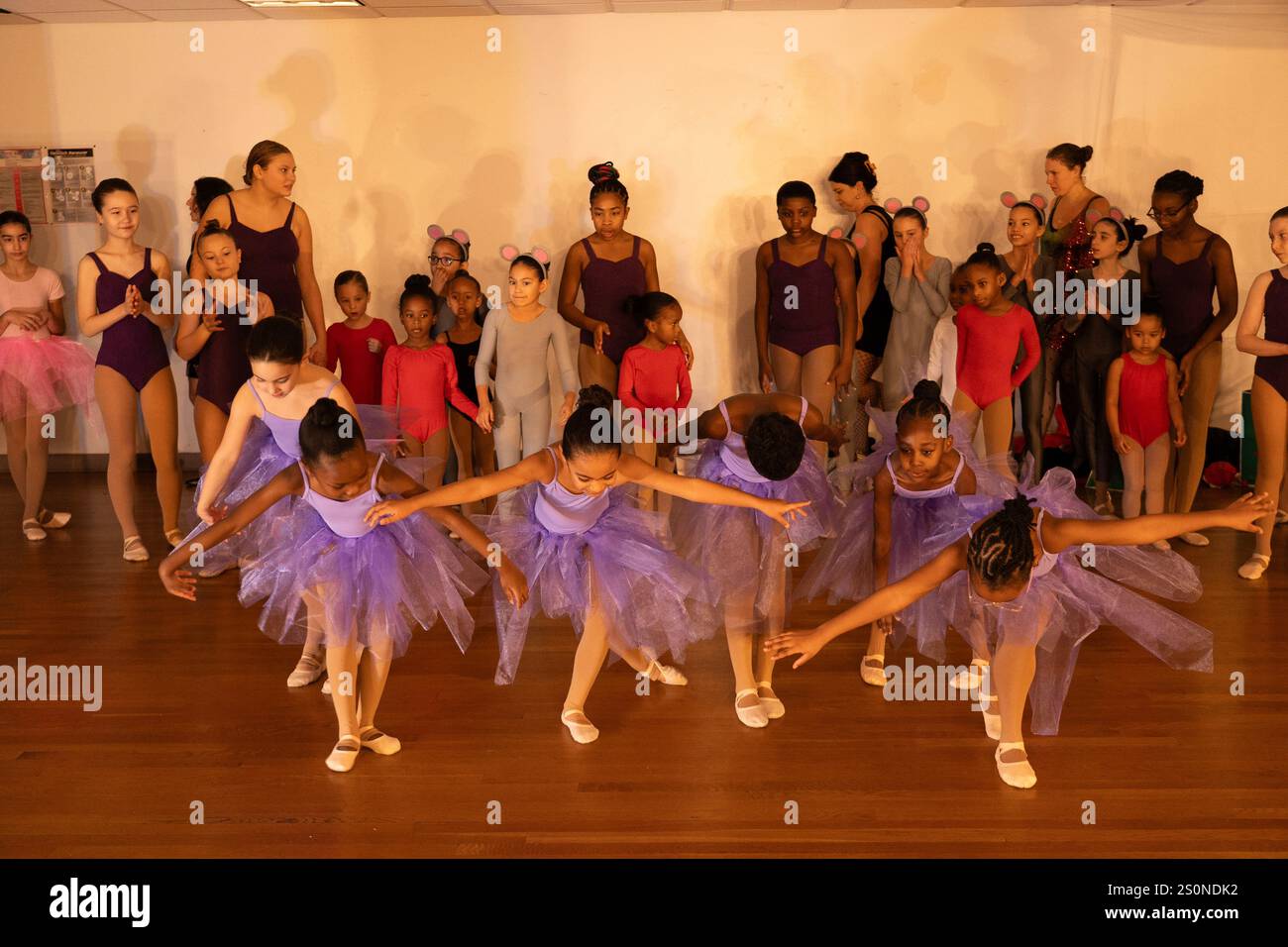 Portrait of Cynthia KIng Dance School members after a holiday ...