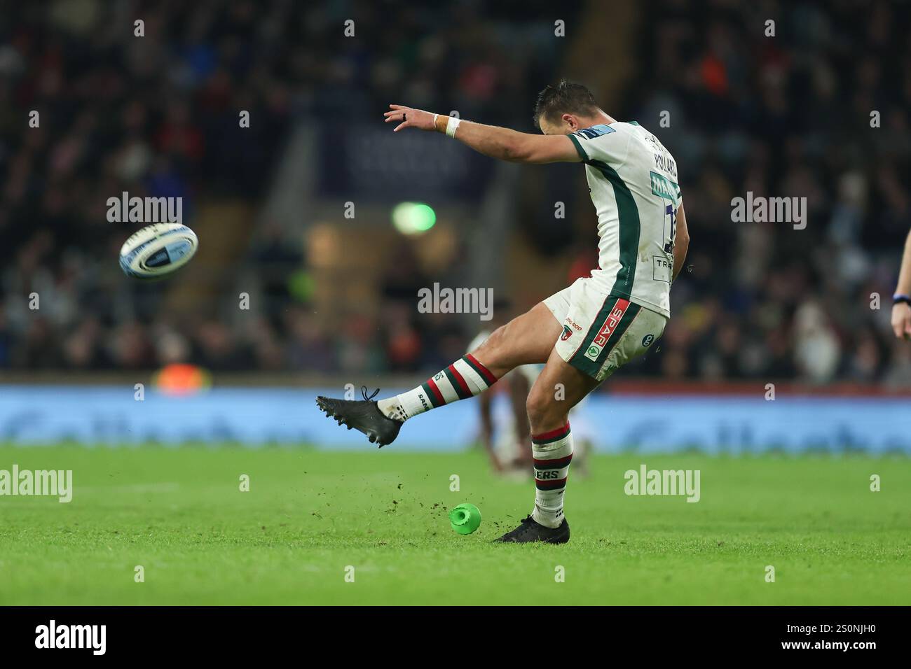 Twickenham, UK. 28th Dec, 2024. Handr Pollard of Leicester Tigers ...