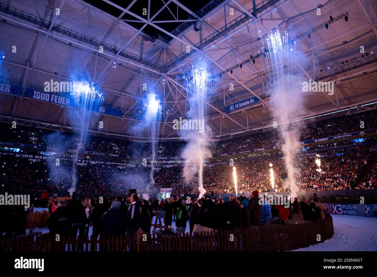 Gelsenkirchen, Germany. 28th Dec, 2024. Winter sports: Biathlon, World Team Challenge, "Biathlon ...