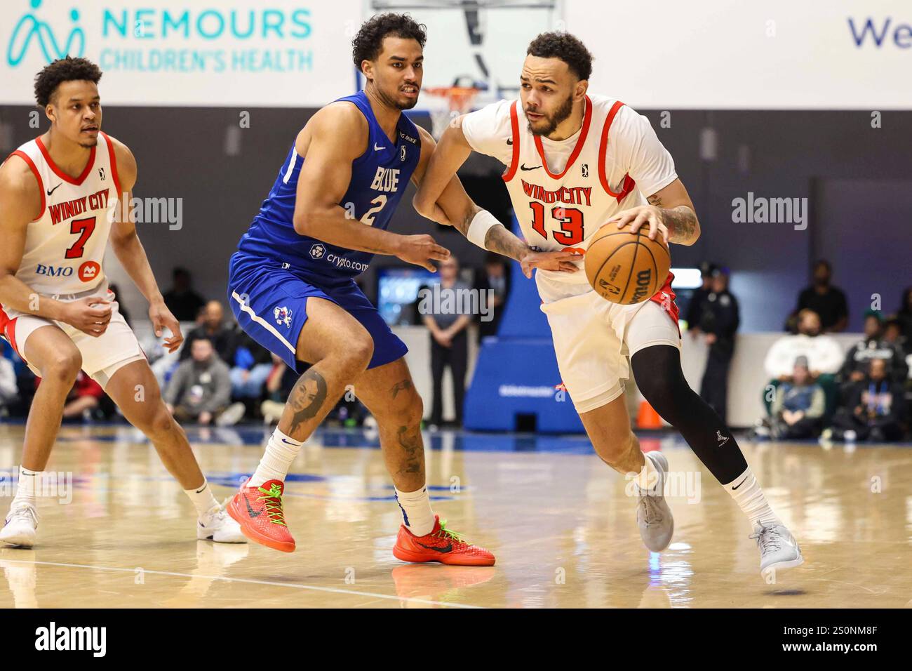 December 27, 2024, Wilmington, De, U.S.A.: Windy City Bulls guard ...