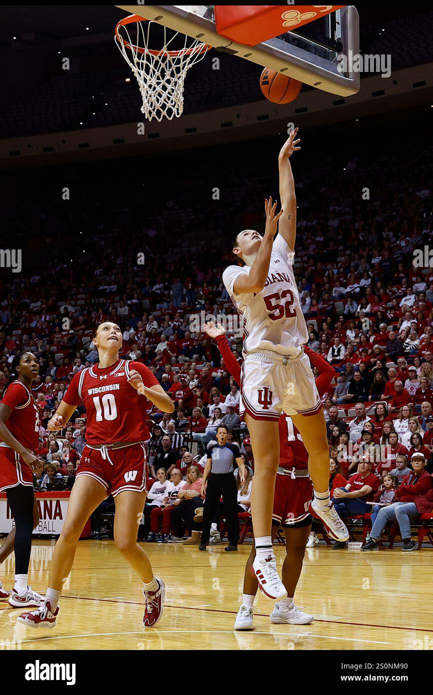 BLOOMINGTON, IN - DECEMBER 28: Indiana Hoosiers forward Lilly Meister ...