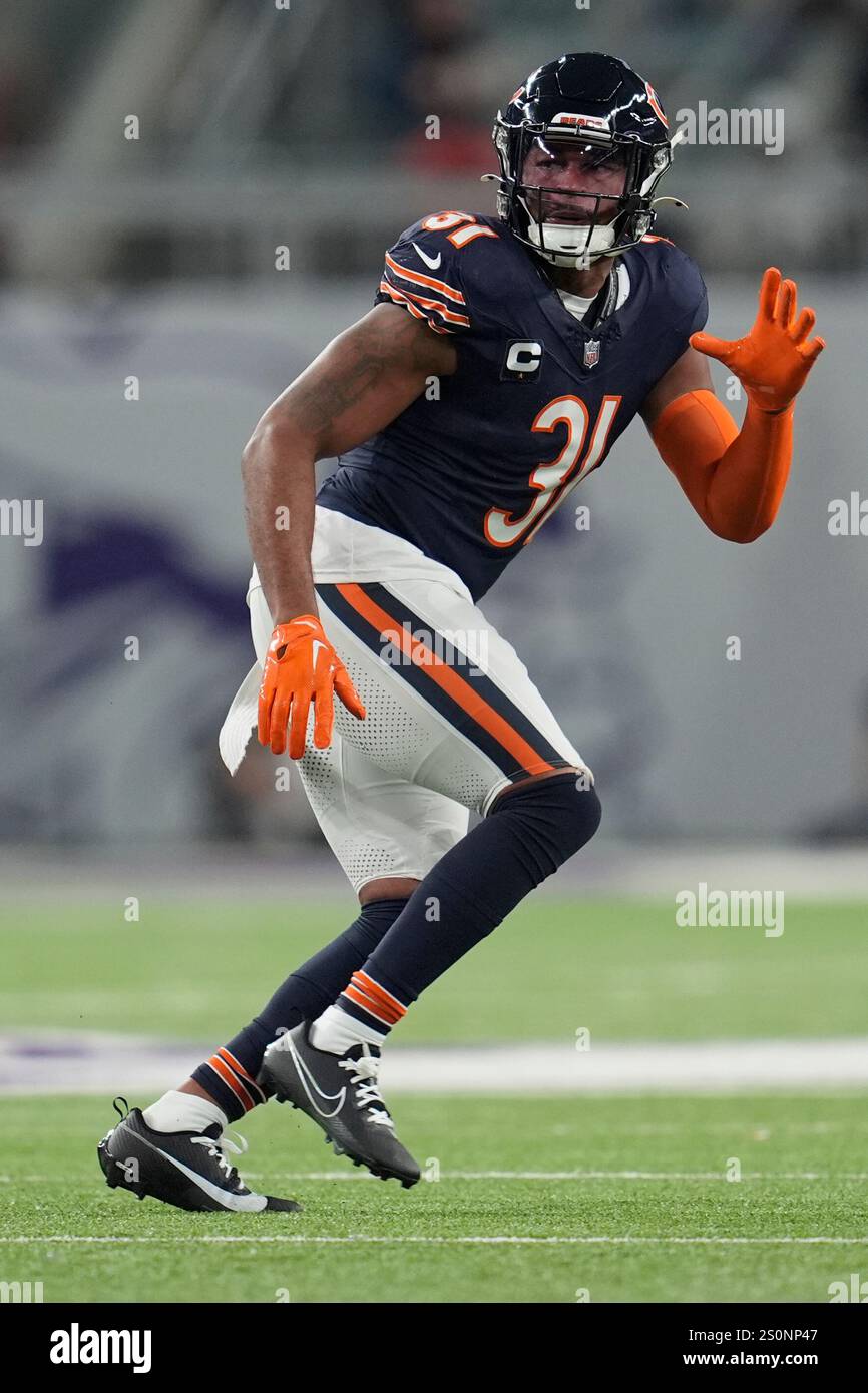 Chicago Bears safety Kevin Byard III (31) in action during the second ...