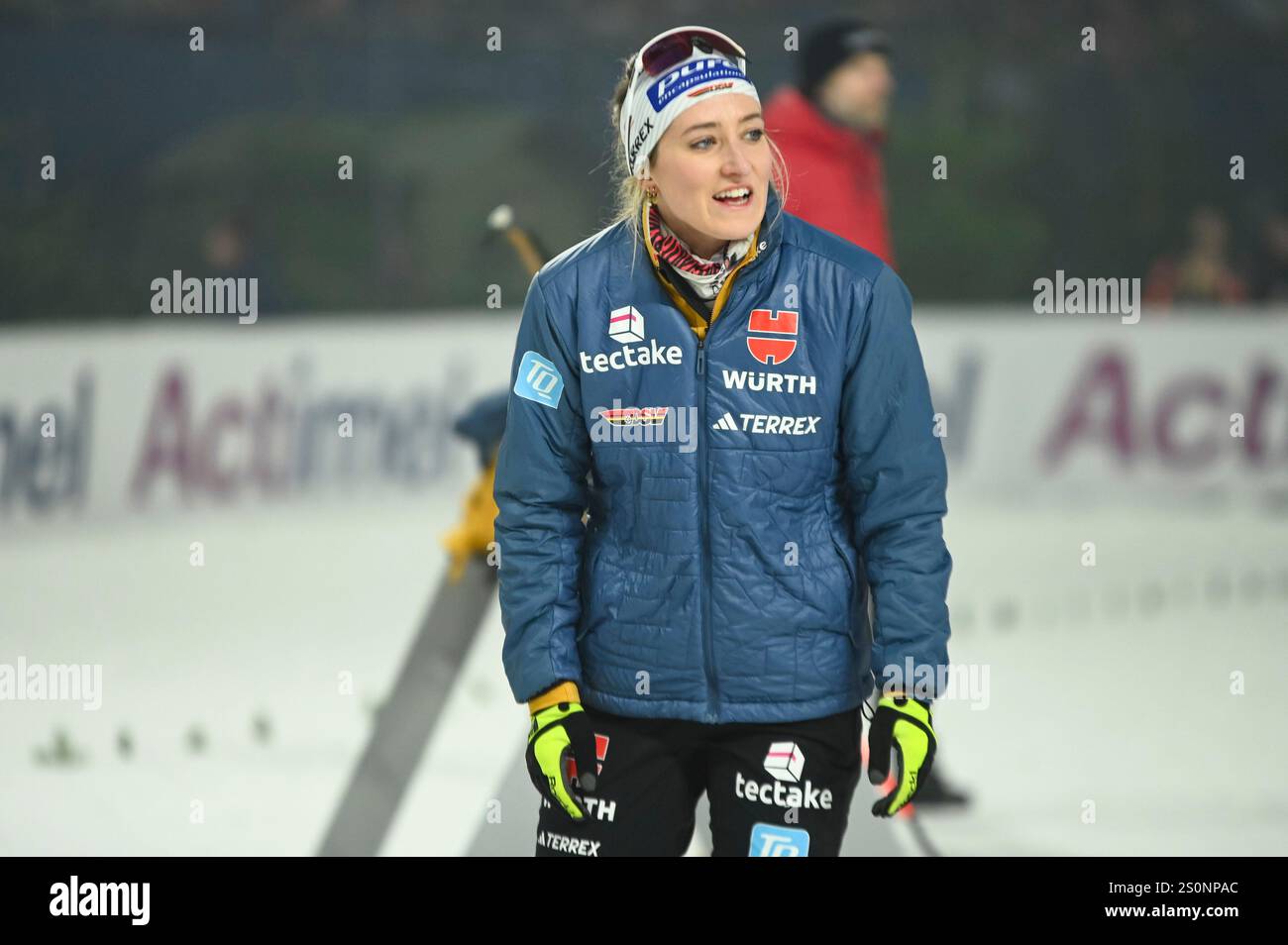 Gelsenkirchen, Deutschland. 28th Dec, 2024. Anna Weidel (Deutschland ...