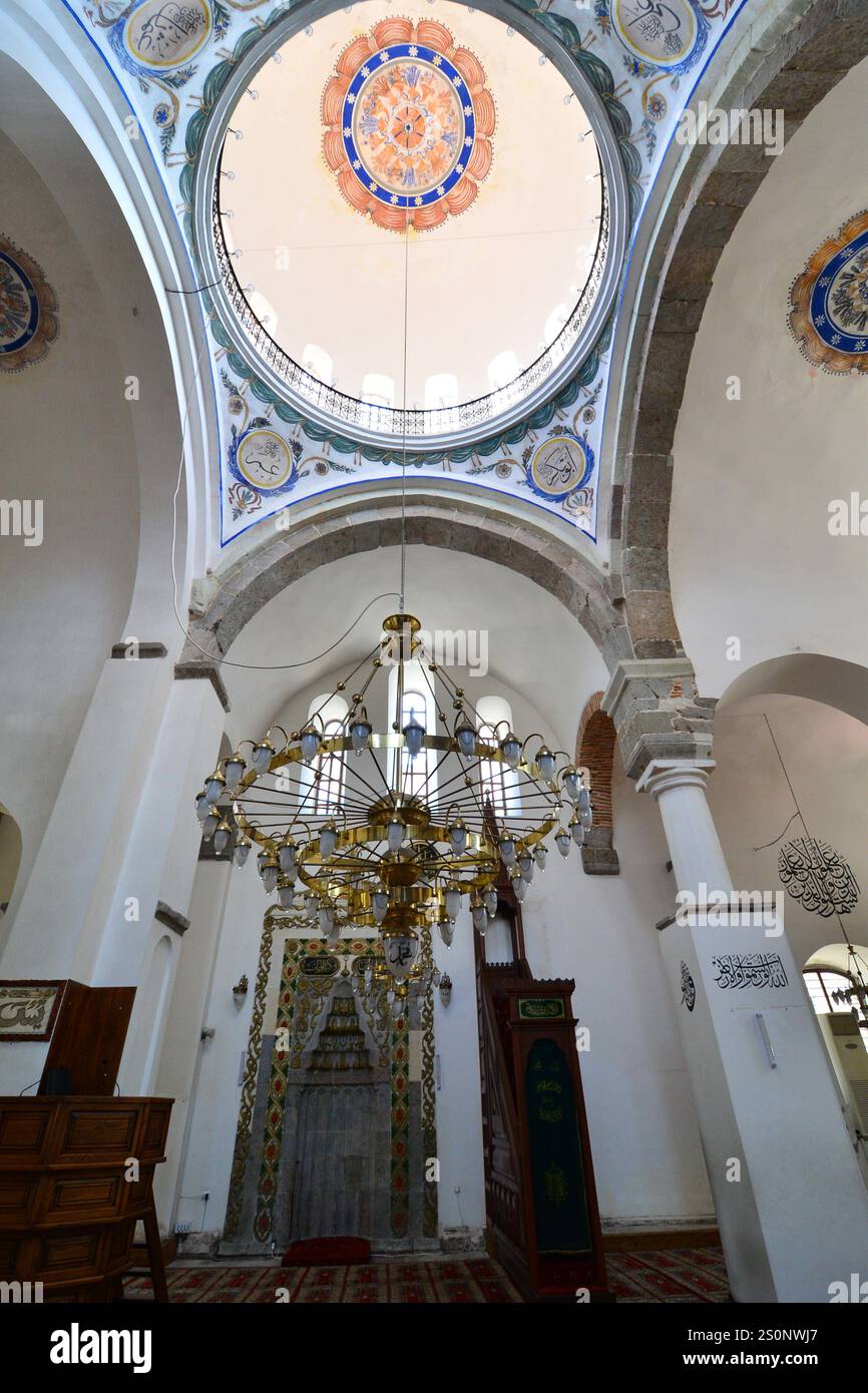 Yeni Cuma Mosque, located in Trabzon, Turkey, is originally a church ...