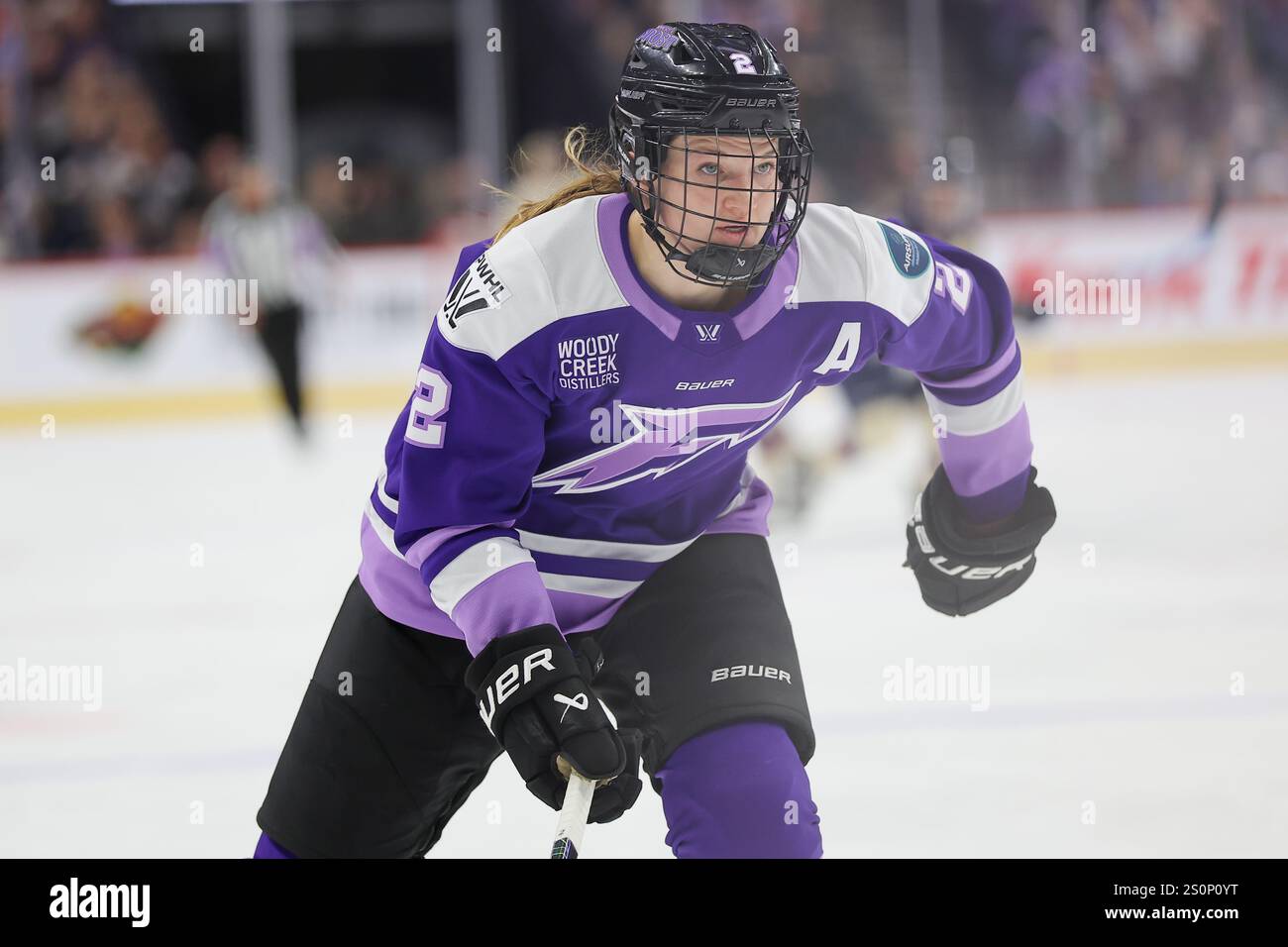 December 28th, 2024: Minnesota Frost defender Lee Stecklein (2) looks ...
