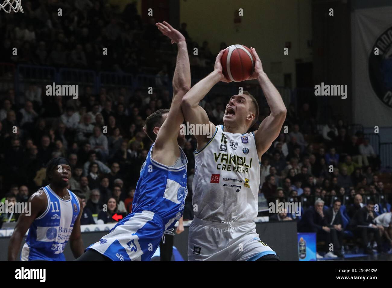 Cremona, Italy. 28th Dec, 2024. Federico Poser (Vanoli Cremona) during ...