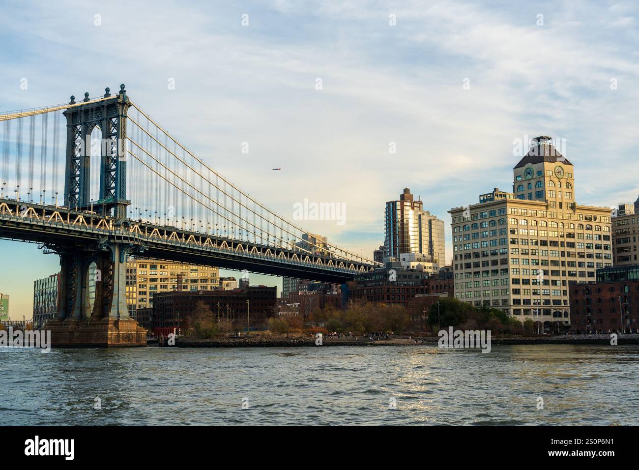 The bridges that span New York City's East River include the Brooklyn, Manhattan and ...