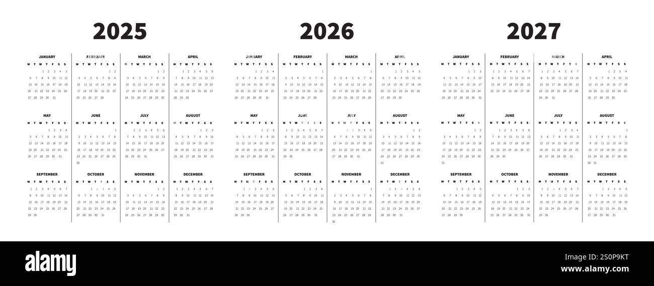 Calendar 2025 2026 vector hi-res stock photography and images - Alamy Calendar 2025 2026 vector hi-res stock photography and images - Alamy