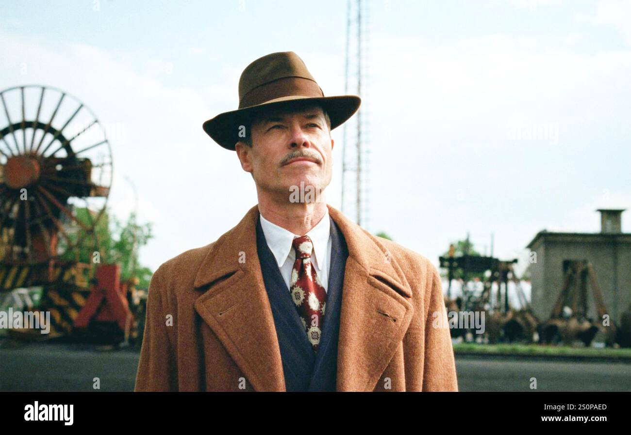 THE BRUTALIST 2024 Universal Pictures film with Guy Pearce as Harrison lee Van Buren Stock Photo ...