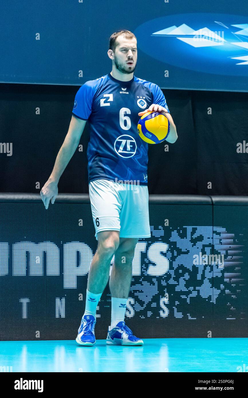 Michal Superlak (6, VFB Friedrichshafen) GER, VFB Friedrichshafen vs ...