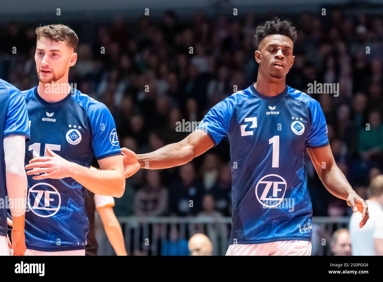 Jose Masso (1, VFB Friedrichshafen) GER, VFB Friedrichshafen vs Helios ...