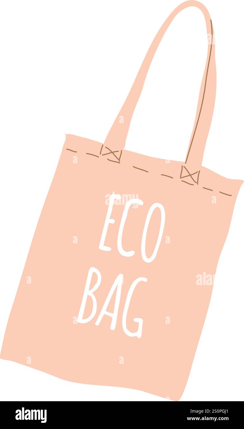 Promoting eco conscious consumerism, a reusable shopping bag encourages ...