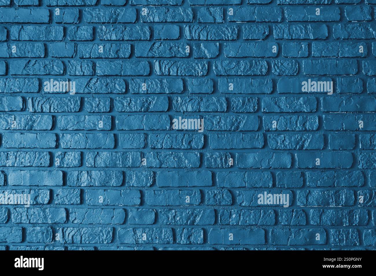 Blue colored old brick wall texture, architecture brickwork building ...