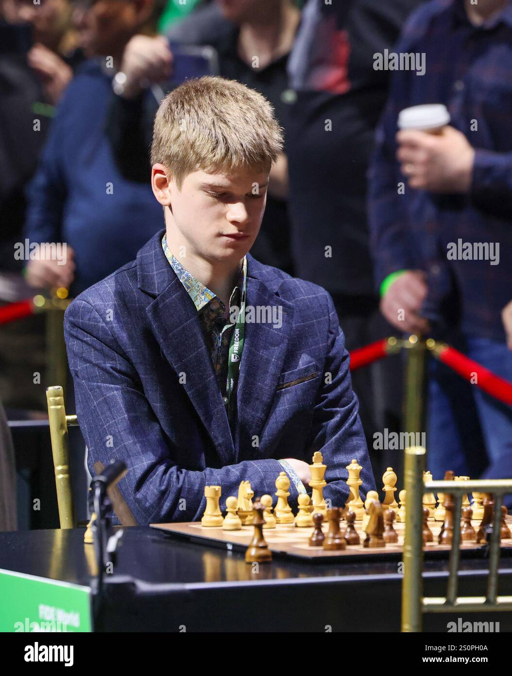 New York, USA. 28th Dec, 2024. FIDE Chess Rapid & Blitz Championship at ...