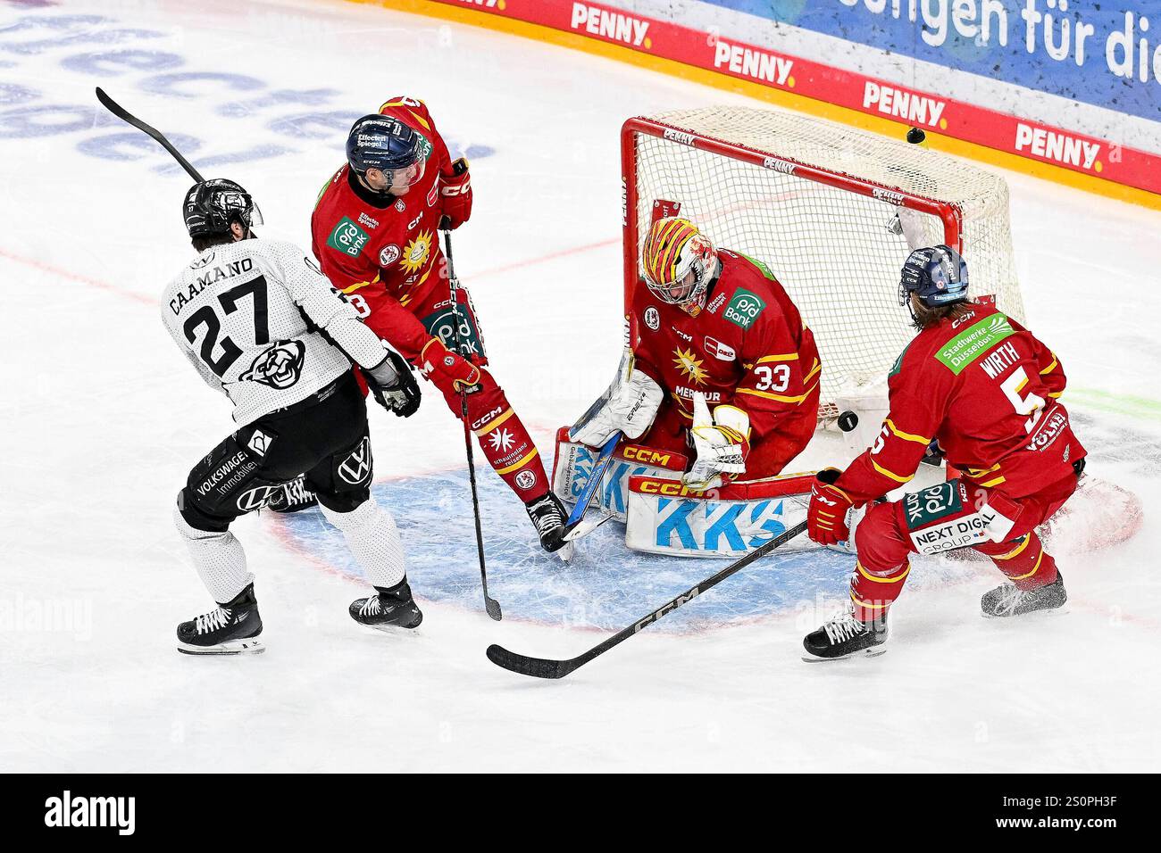 Eishockey DEL - 24/25 - 31. Spieltag: Düsseldorfer EG vs Grizzlys ...