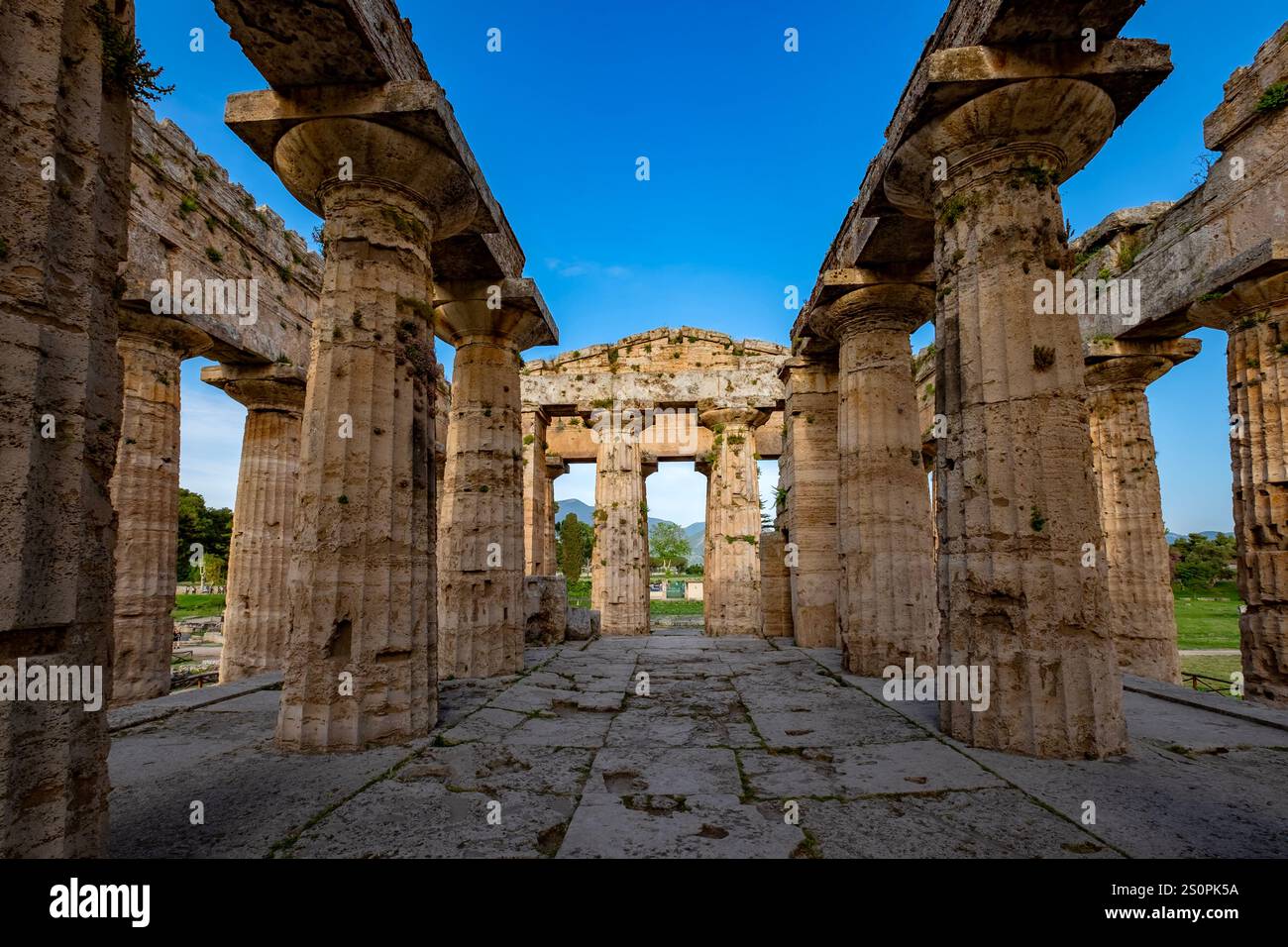 Doric temple of Hera from about 450 BC, formerly incorrectly attributed ...