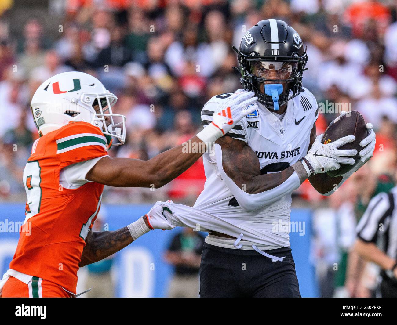 December 28, 2024: Iowa State Cyclones wide receiver Isaiah Alston (8 ...