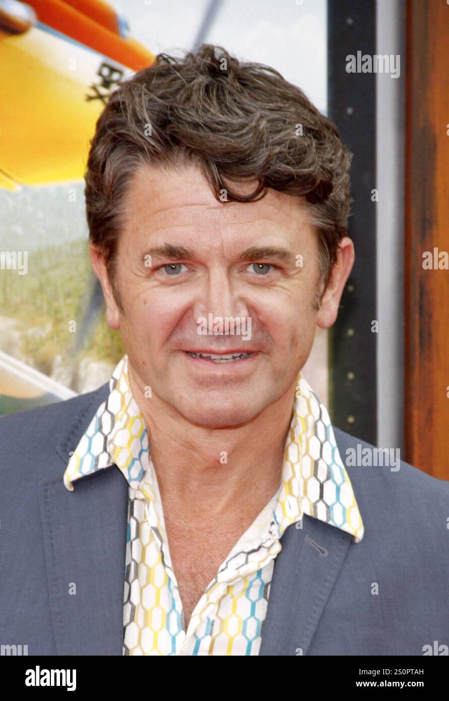 John Michael Higgins at the Los Angeles premiere of "Planes: Fire ...