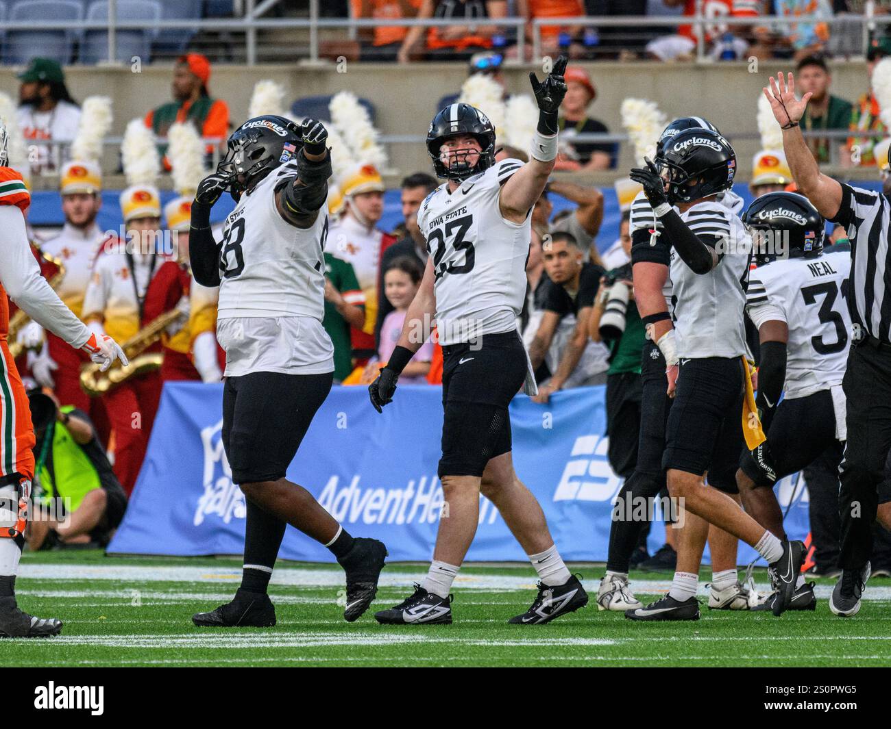 Orlando, USA. 28th Dec, 2024. December 28, 2024: Iowa State Cyclones ...